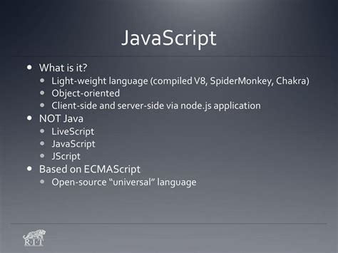 JavaScript Print Slides By Sean Boyle With Overall Content Based On