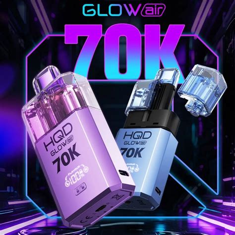 Hqd Glow Air 70k Prefilled Pod Kit Royal Vapes
