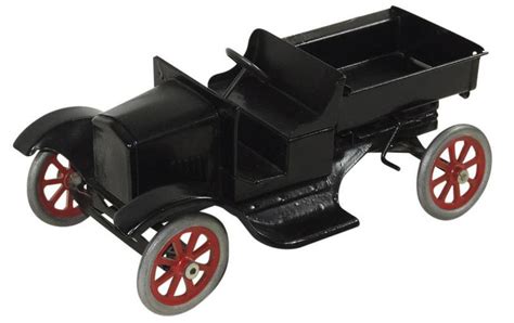 Toy Flivver Dump Truck Mfgd By Buddy L Pressed Steel C1920s Vg