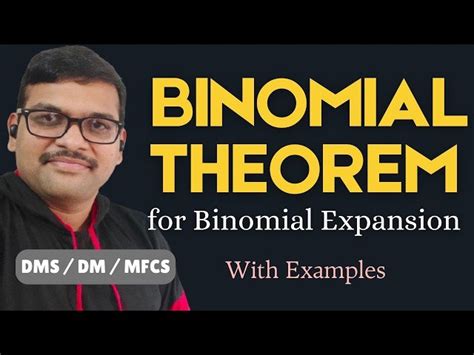 Free Video Binomial Theorem With Examples Expansion Coefficients