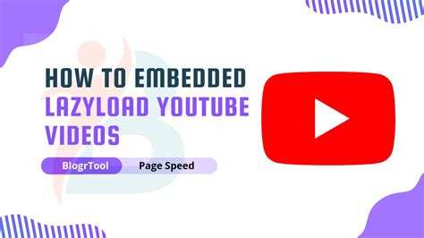 How To Embedded Lazyload Youtube Videos In Blogger Jettheme Redesign