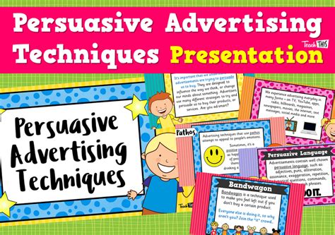 Persuasive Advertising Techniques Presentation Advertising
