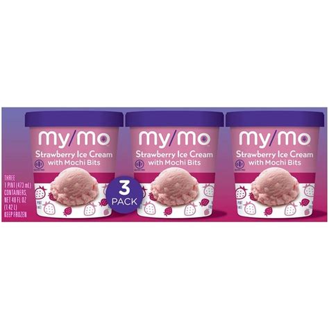 Mymochi Ripe Strawberry Mochi Ice Cream Bites 1 Pt Delivery Or