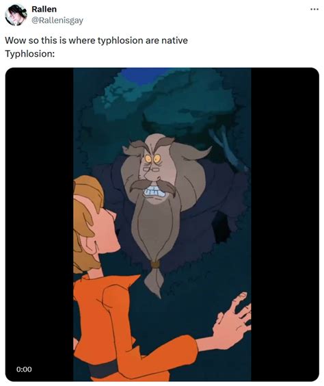 The Game Freak Leak That Birthed Pokémons Typhlosion Meme