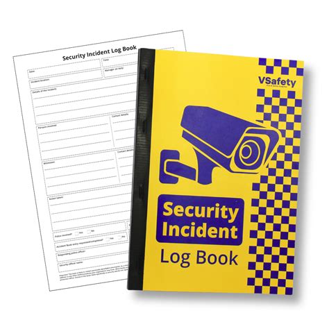 Security Incident Log Book EurekaDirect