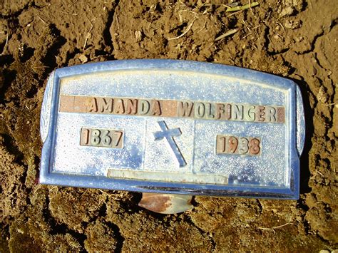 Anna Amanda Schroy Wolfinger 1867 1938 Mémorial Find A Grave