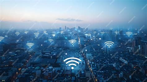 Premium Photo Mapping The Interconnectivity And Wifi Coverage Of A