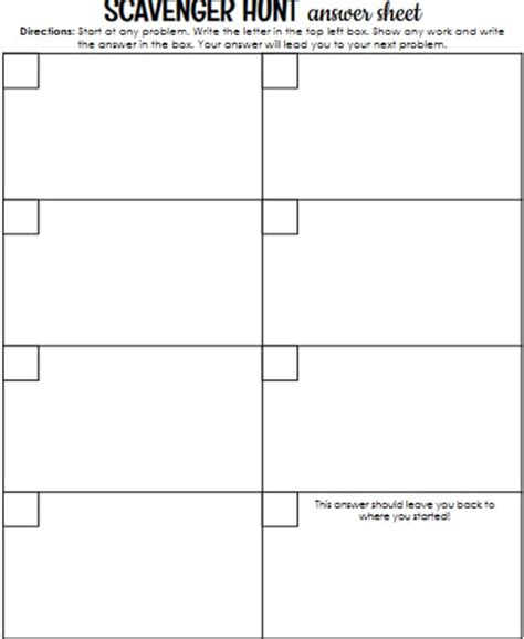 Word Problems Adding And Subtracting Fractions Scavenger Hunt Tpt