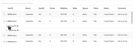 Can We Have Tabs Within A Data Grid Table To Group Rows User