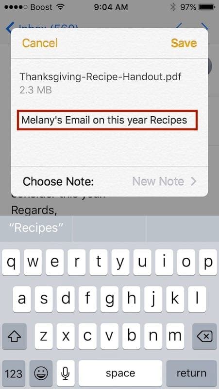Ios 10 Practical Tips On Using Pdf And Notes In E Mail Appletoolbox