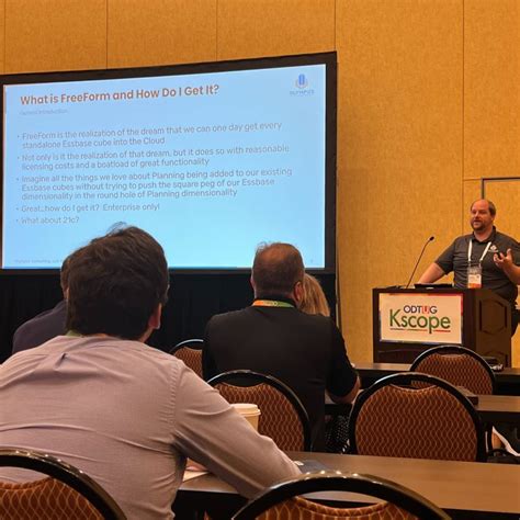 Aj M On Linkedin Odtug Kscope22