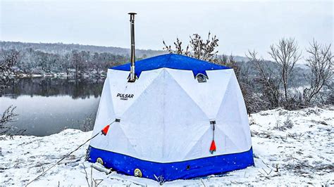Раздача налима на Оке Тест новой печки Готовим в казане Ночуем в палатке Рыбалка в ноябре