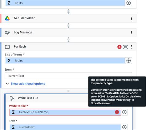 Issue With Appending Data To Text File In Studio Web Studio Web
