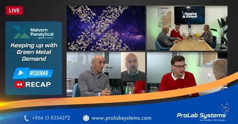 Prolab Systems On Linkedin Prolabsystems Malvernpanalytical Gtk Webinar Events Mining Sgs…