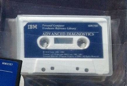 WinWorld IBM PC Diagnostics Advanced Cassette And Disk