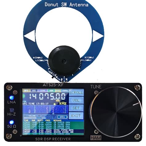 Amateur Radio Receiver Ats25 Xf Harduino