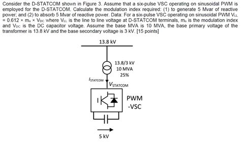 Consider The D Statcom Shown In Figure 3 Assume That