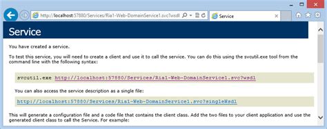 Wcf Ria Services How To Consume Slria As Wcf Stack Overflow