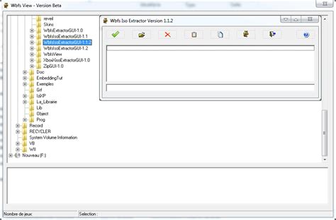 WBFS Iso Extractor GUI 1 1 2 Convertir Vos Fichiers WBFS En ISO