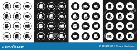 Set Document Folder And Check Mark Xls File Document With Minus
