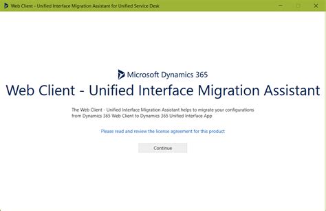 Migrate Usd From Web Client To Unified Interface With Migration