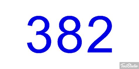 382 Number Animated  Logo Designs
