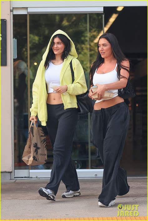 Kylie Jenner And Bff Stassie Karanikolaou Pick Up Lunch From Erewhon