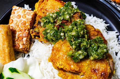 Crispy Ayam Sambal Ijo Easy Air Fryer Recipe Air Fried Chicken