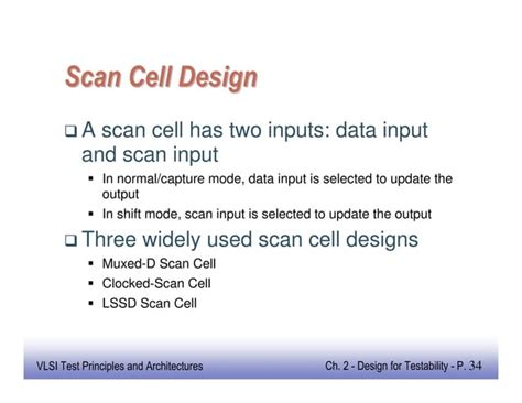 VLSI Design For Testability Notes For Ece PDF Computer Software And Applications Computing