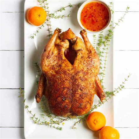 Slow Roasted Duck With Sweet Sour Sauce Champagne Tastes®