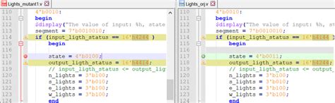The Code Based Difference Of Original And Mutant Hdl Download