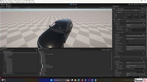 Membuat Game 3d Dengan Unity Part 3 Menggerakkan Mobil Youtube