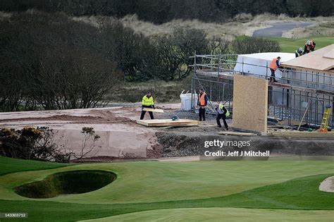 Work Continues On Donald Trumps Golf Course Currently Under News