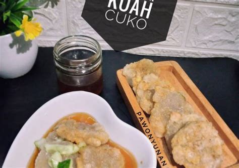 Resep 203 Cireng Kuah Cuko Oleh Susan Miniarti Cookpad