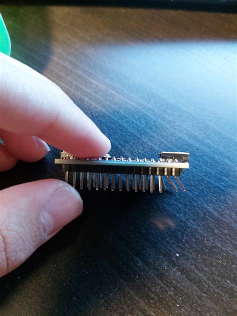 Just Ordered A Small Microcontroller But Some Of The Pins Came Bent Is