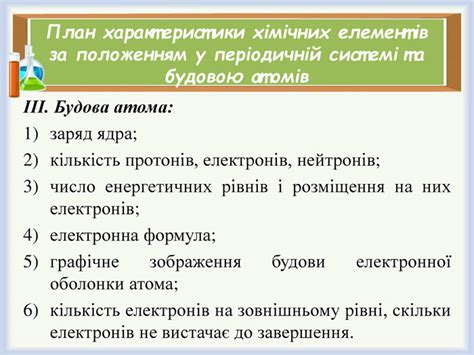 Презентація Характеристика елементів