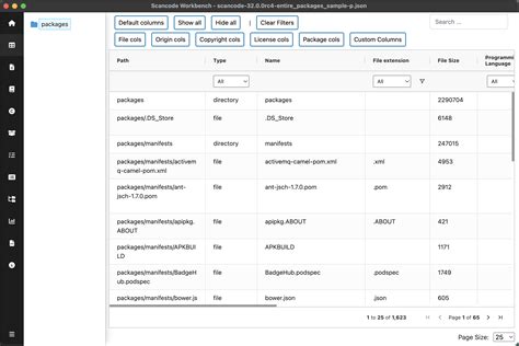import a json file — scancode workbench documentation documentation