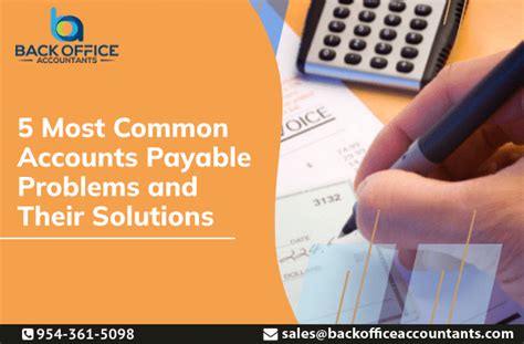 5 Most Common Accounts Payable Problems And Their Solutions