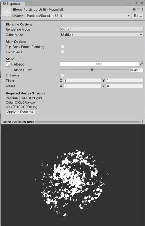 Particle System Material Works In Editor But Not In Build Unity Engine Unity Discussions