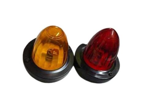 Automobile Indicator Light Plastic Body Standard Size Long Life Halogen Led Yellow Red