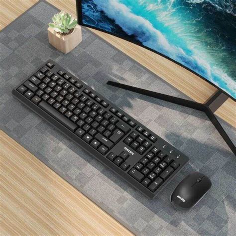 Philips Wireless Keyboard And Mouse Combo Set For Pc Computer Laptop Lazada Ph