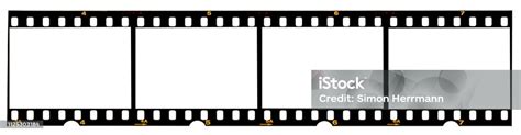 긴 영화 스트립 빈 사진 프레임 여유 공간 사진에 대 한 진짜 높은입술 35mm 필름 스트립 스캔 흰색 바탕에 사용의 징후 배경 주제에 대한 스톡 사진 및 기타 이미지