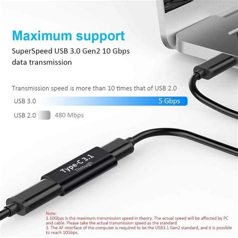 Usb C Female To Female Adapter Joiner