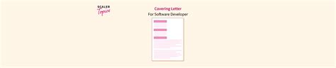 Software Developer Cover Letter Samples And Examples Scaler Topics