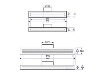 Linear Slot Diffuser Plenum Box