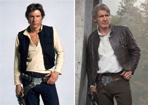 Cool Star Wars Cast Then And Now Comparison
