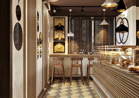 Интерьер кафе и ресторана в стиле кантри проекта «Минипекарня в спальном районе Петербурга от