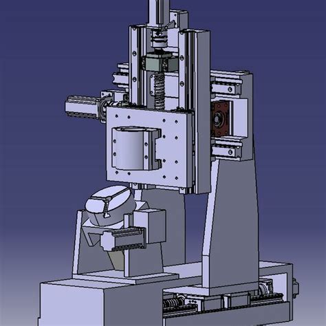 Local Error Of X Axis Bed Of Machine Tool The Overall Assembly Drawing