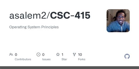 Github Asalem2csc 415 Operating System Principles