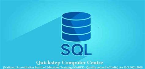 Quickstep Computer Center Sql And Database Management